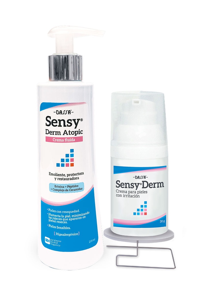 Pack Sensy Derm Atopic Loción de 200 ml + Sensy Derm Crema de 30 gr ...